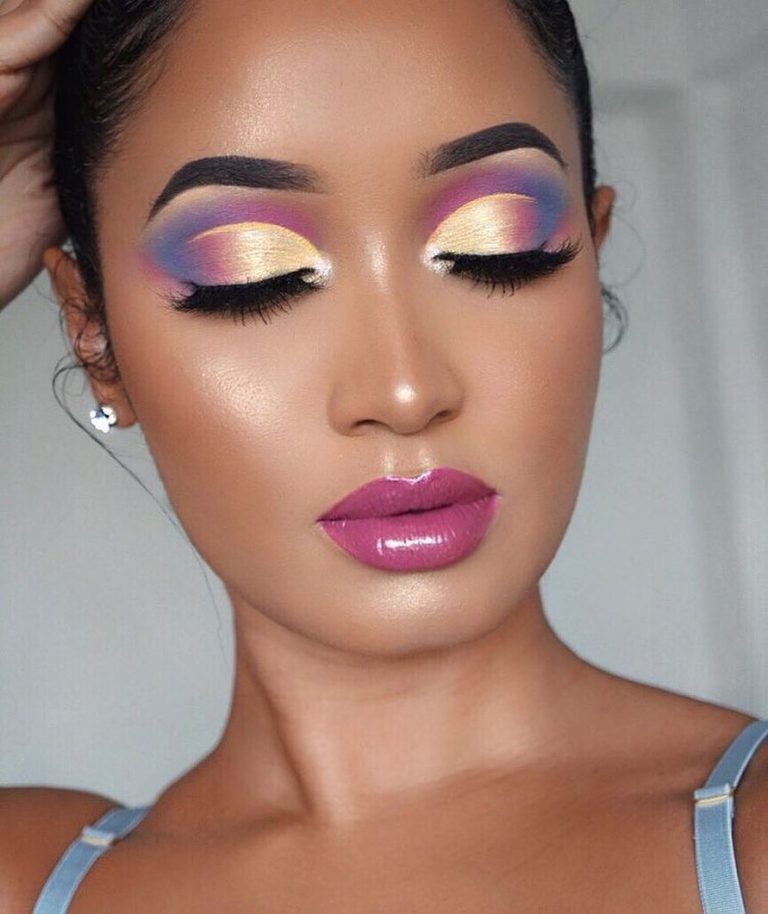 35 Most Beautiful Colorful Eyeshadow Looks | BeautyWayMag