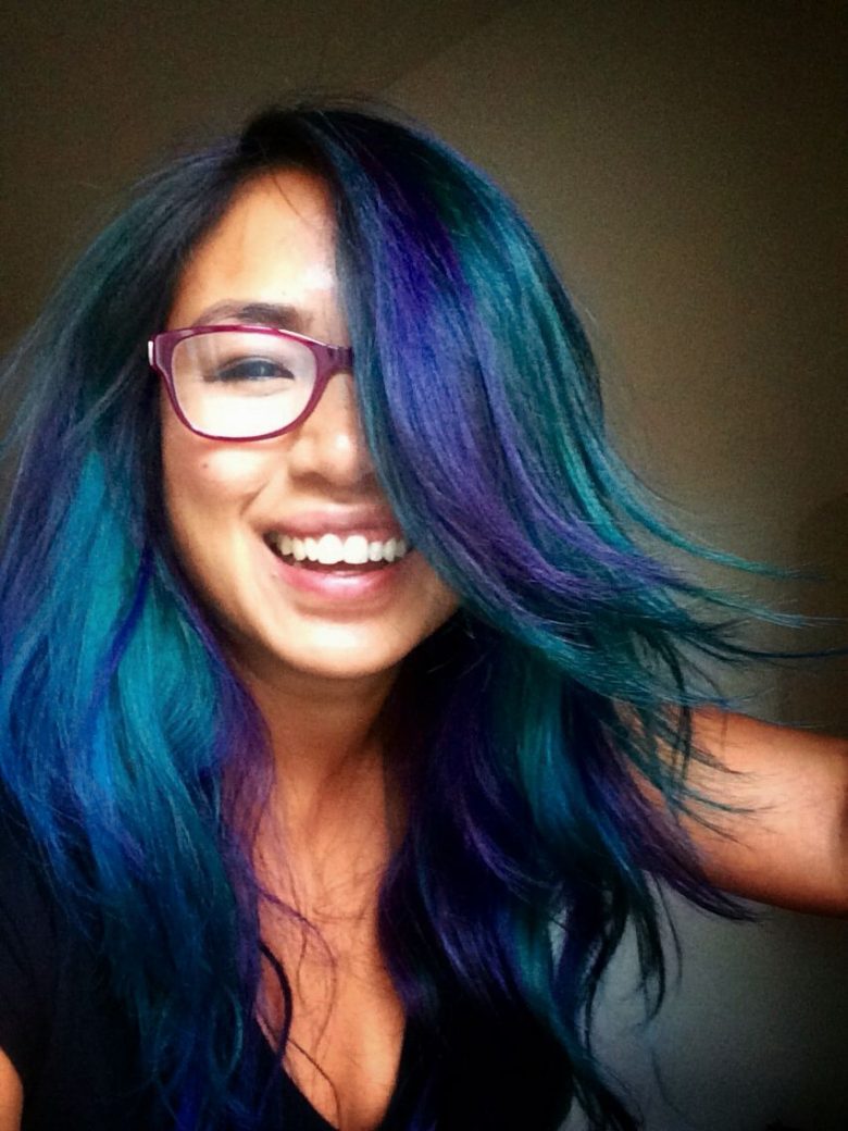 18 Oil Slick Hair Color Trend Examples You Can Wear | BeautyWayMag