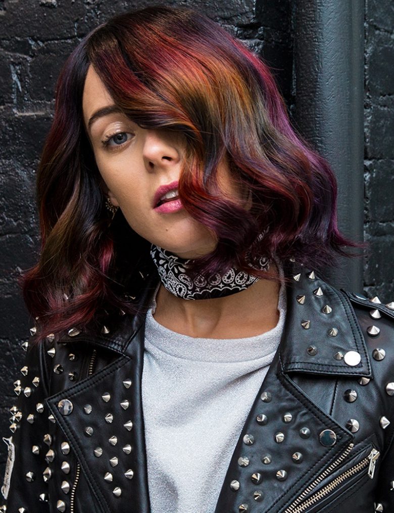 18 Oil Slick Hair Color Trend Examples You Can Wear | BeautyWayMag