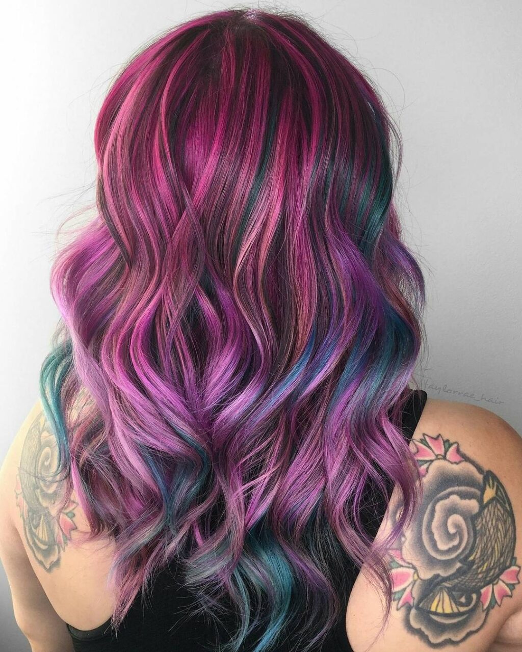 18 Oil Slick Hair Color Trend Examples You Can Wear | BeautyWayMag
