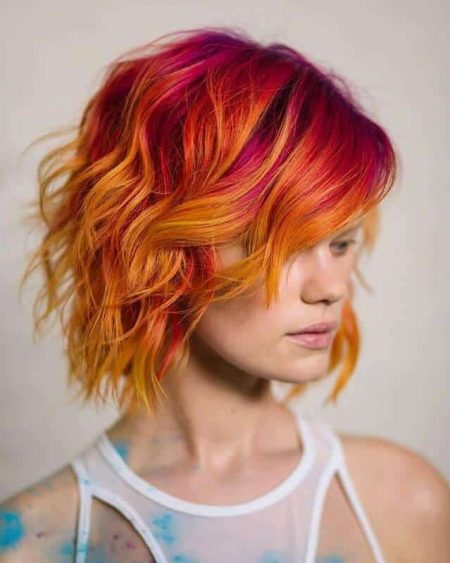 10 Ombre Fire Hairstyle Color Ideas | BeautyWayMag