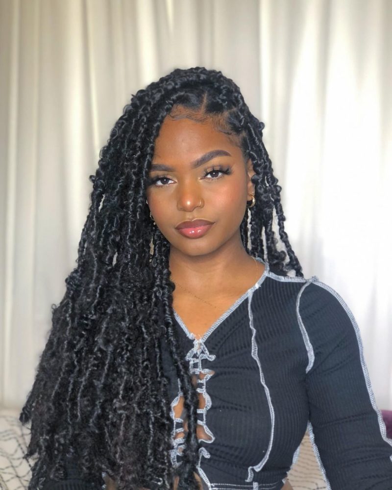 17 Bohemian Butterfly Locs Styles | BeautyWayMag