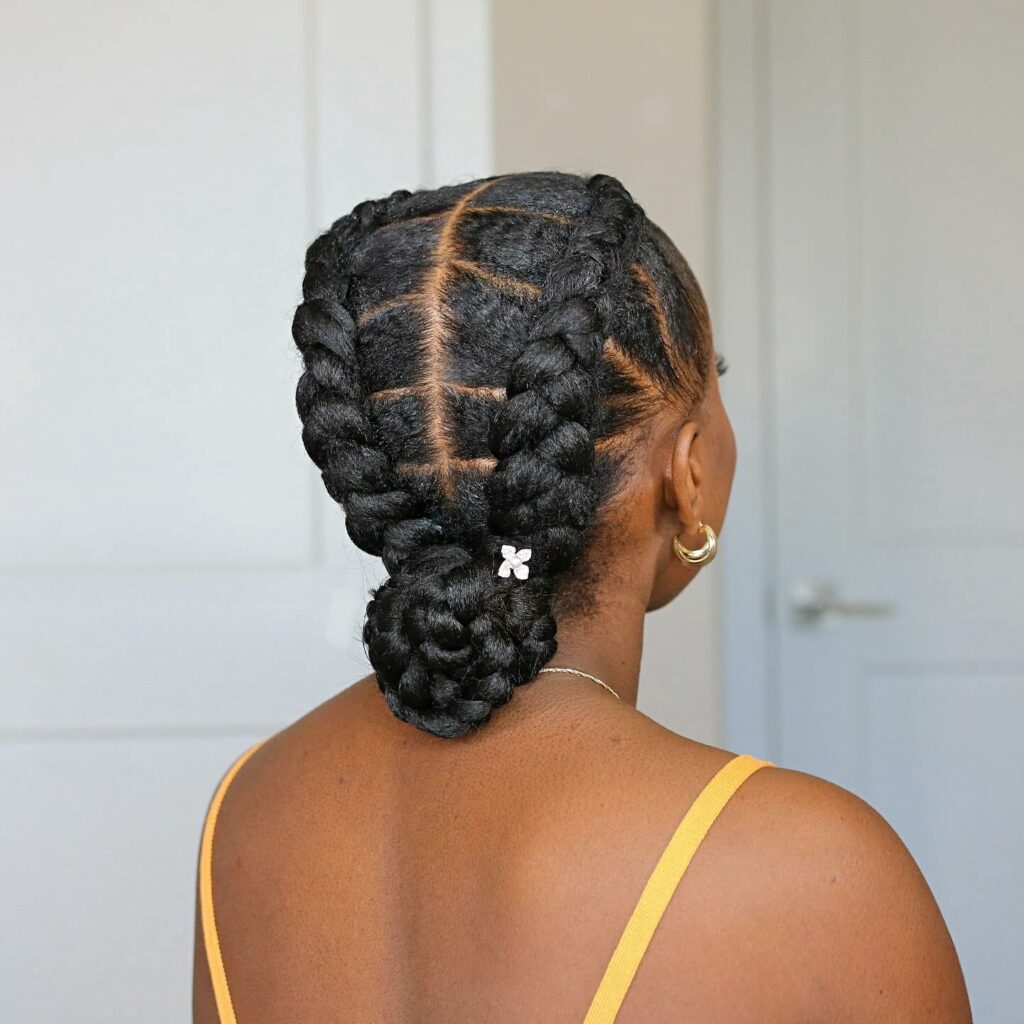 41 Stylish Dutch Braids Styles For Black Women | BeautyWayMag