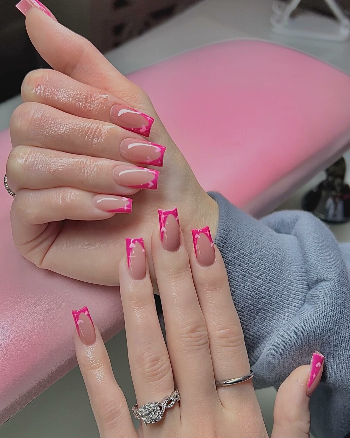 41 Short (Medium) Coffin Nail Designs | BeautyWayMag