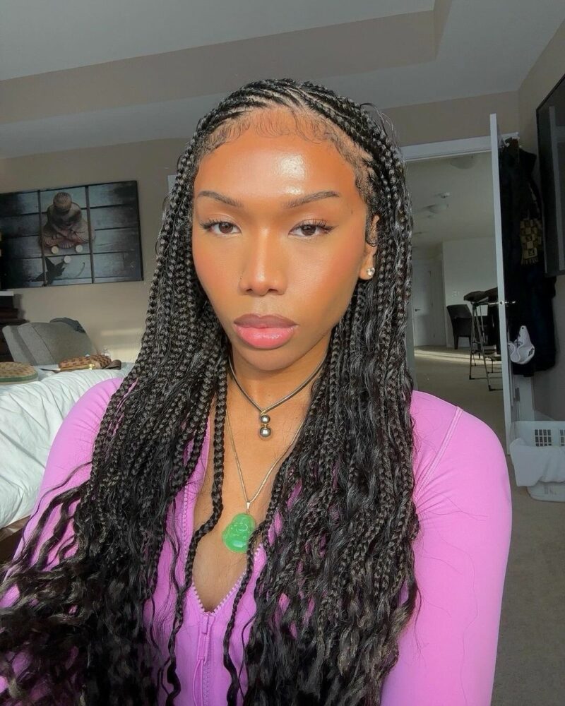 49 Simple Fulani Braids Styles | BeautyWayMag