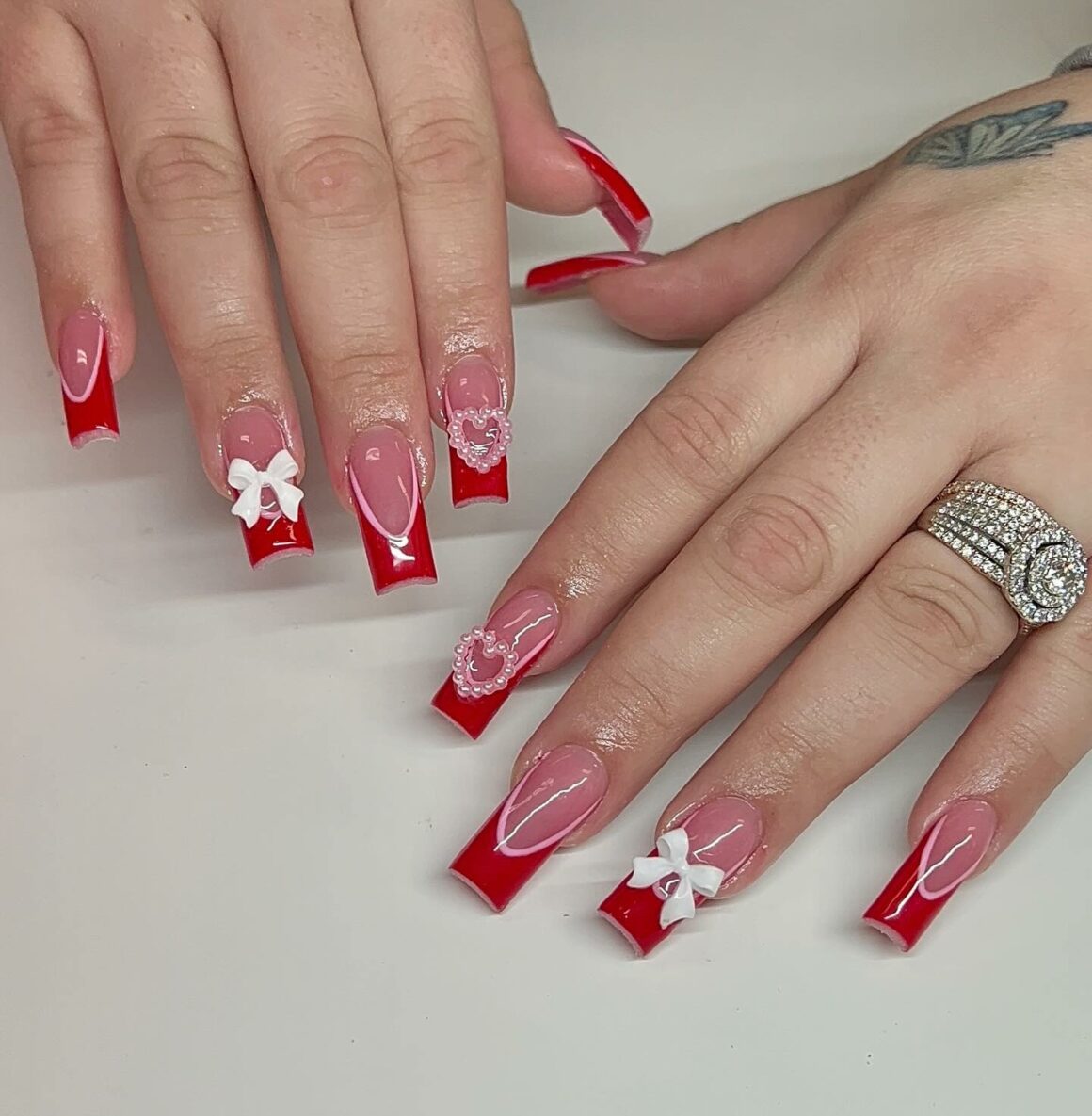 41 Short (Medium) Coffin Nail Designs | BeautyWayMag