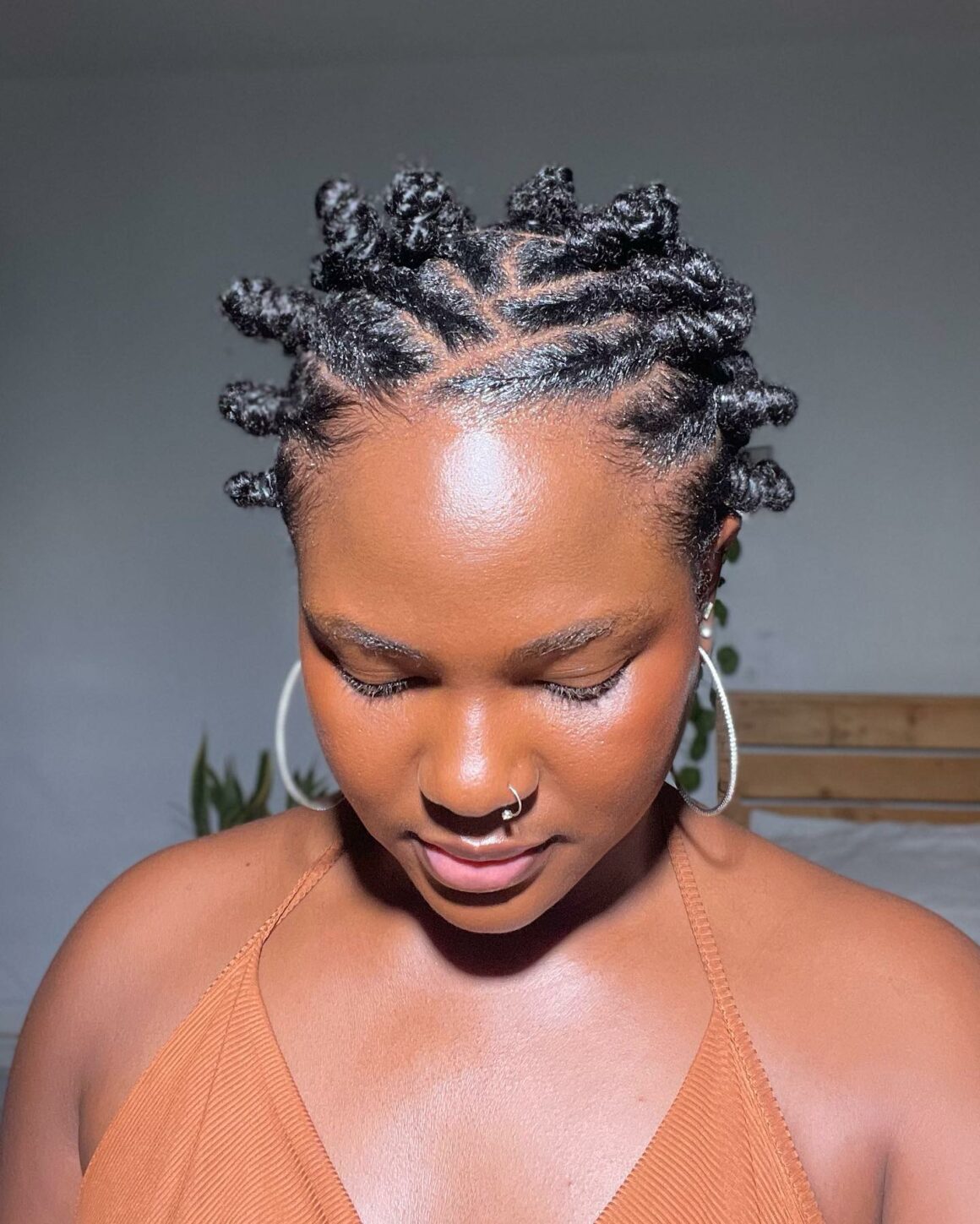 21 Bantu Knots Hairstyles For Natural Hair | BeautyWayMag