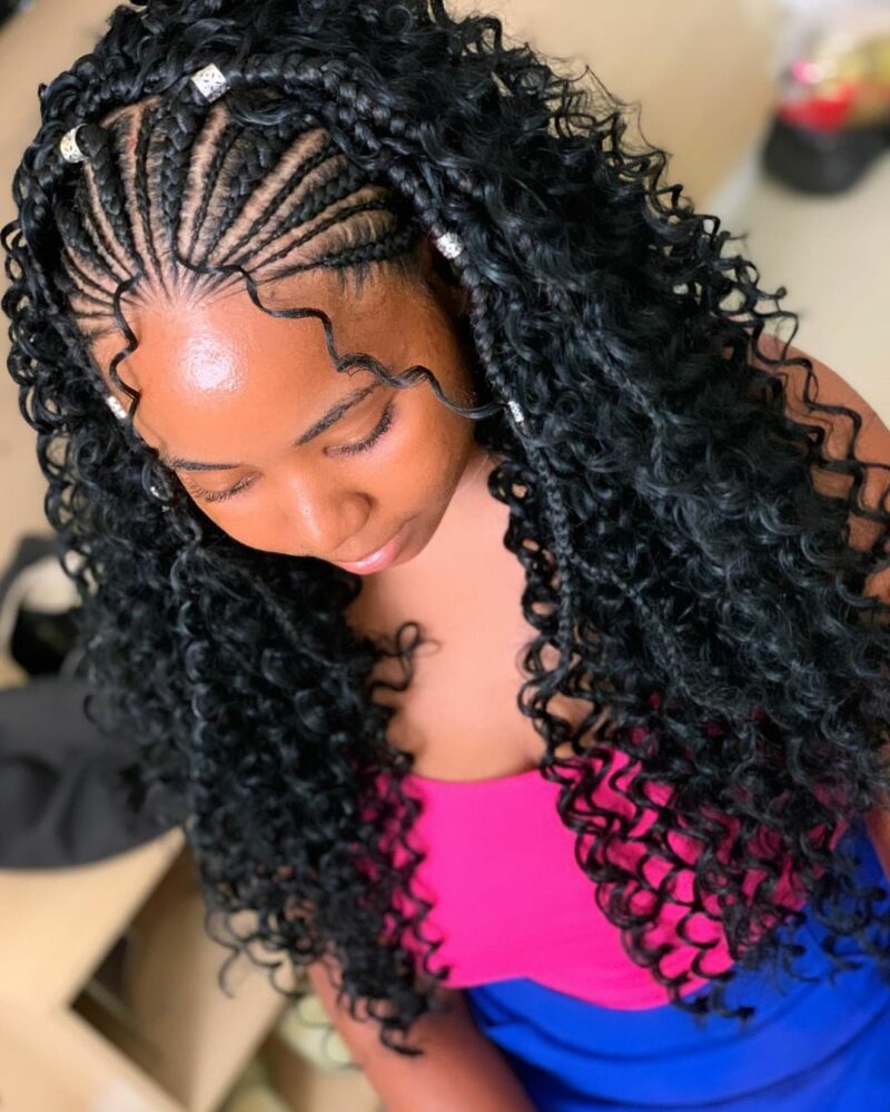 49 Simple Fulani Braids Styles | BeautyWayMag