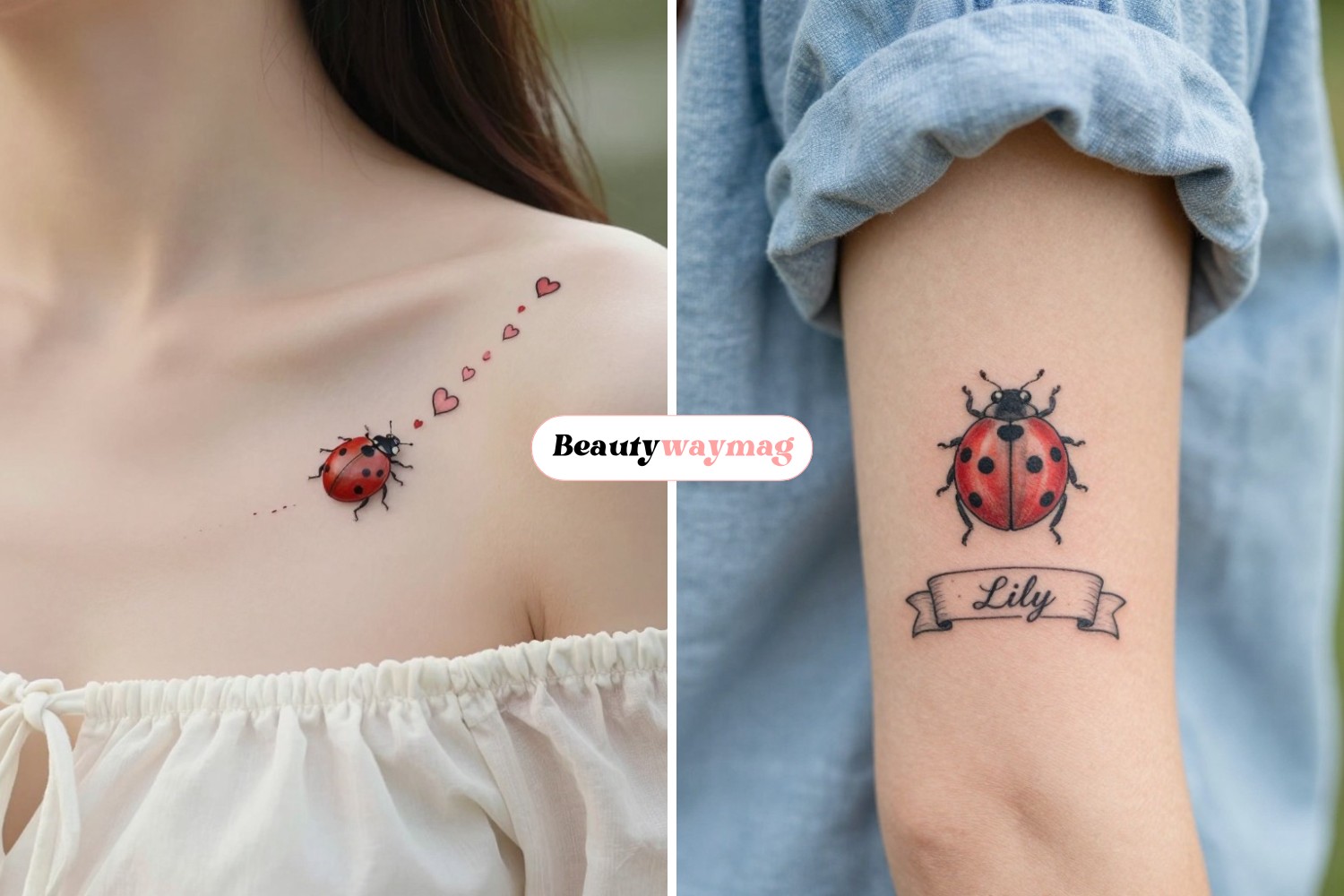 17 Cute Love Bug Tattoo Ideas | BeautyWayMag