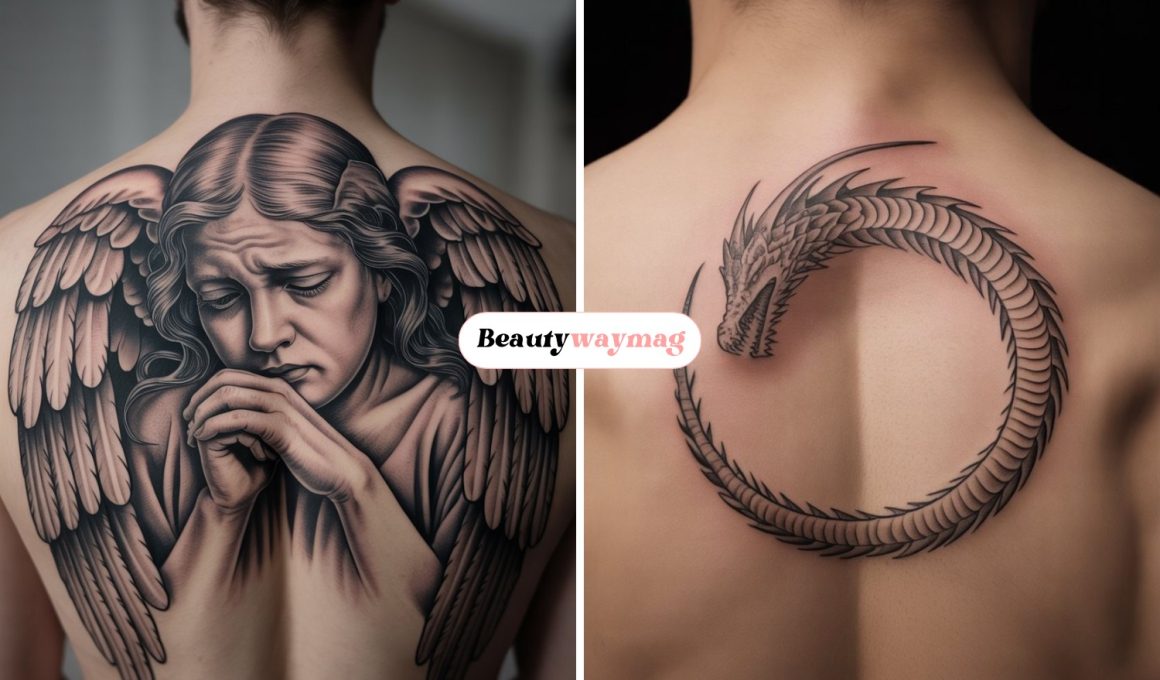 19 Gothic Back Tattoo Ideas | BeautyWayMag