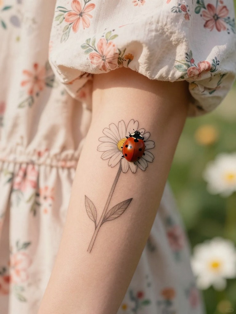 17 Cute Love Bug Tattoo Ideas | BeautyWayMag