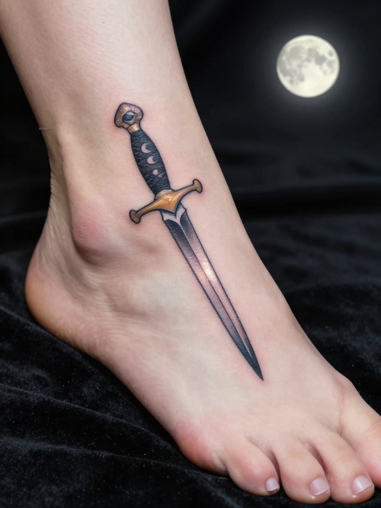15 Sharp Gothic Dagger Tattoo Ideas | BeautyWayMag