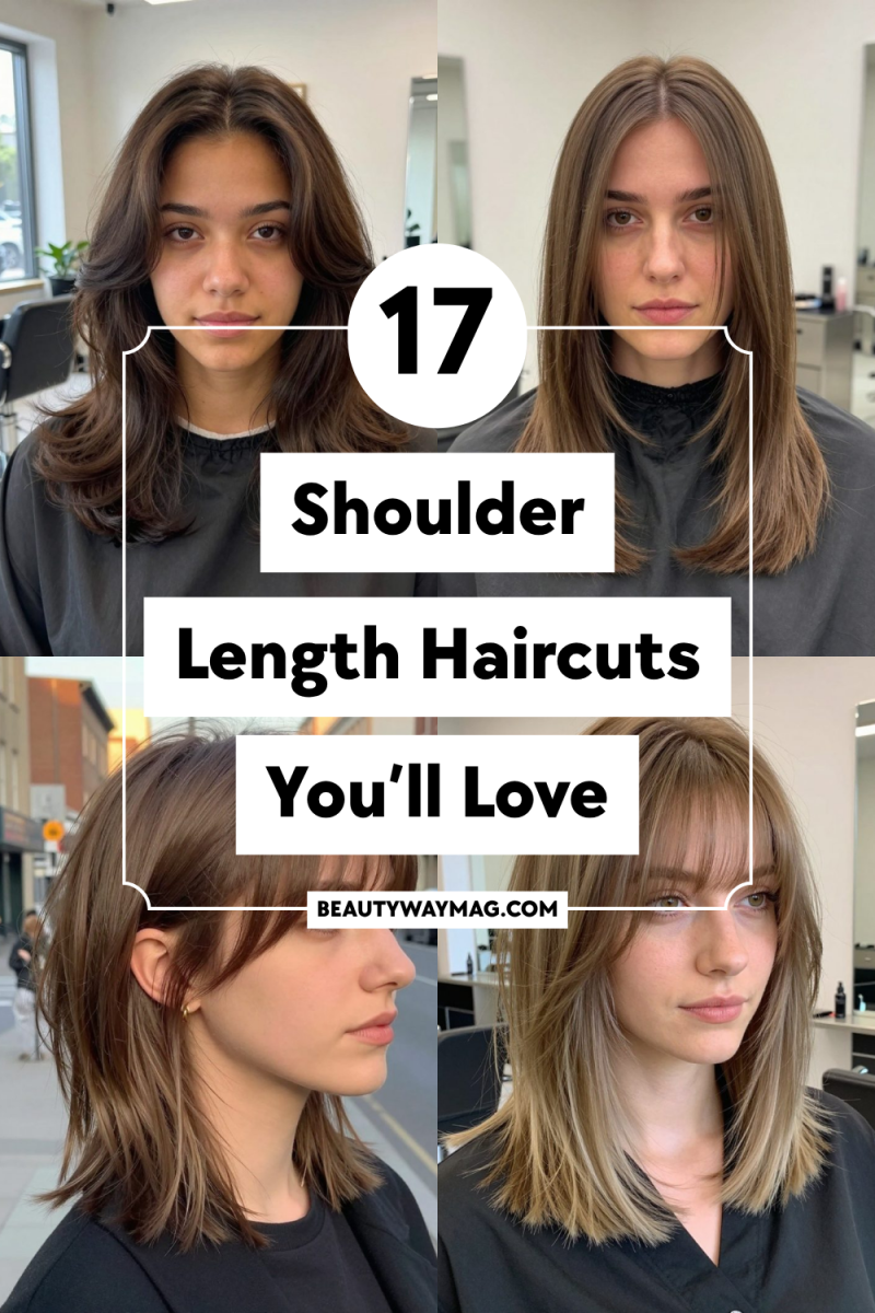 17 Shoulder Length Haircuts That Always Look Good | BeautyWayMag