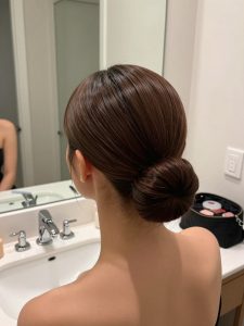 15 Sleek Slick Back Bun Hairstyles | BeautyWayMag