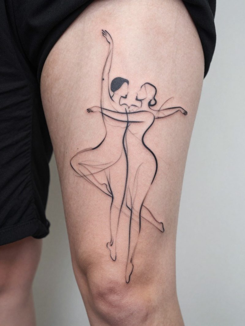 19 Pretty Thigh Tattoo Ideas for Women | BeautyWayMag