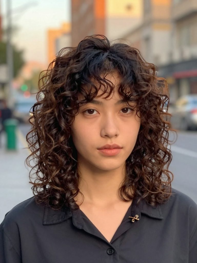 18 Half Up Half Down Hairstyles for Curly Hair | BeautyWayMag