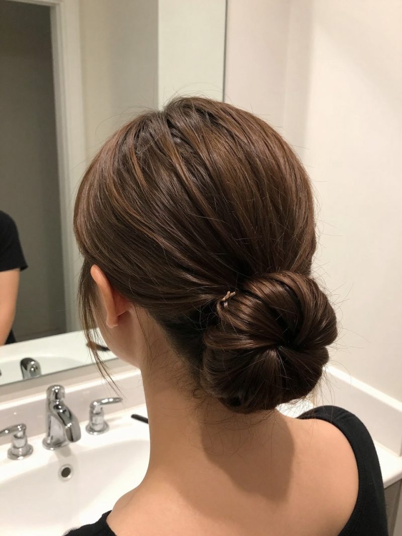 15 Sleek Slick Back Bun Hairstyles | BeautyWayMag