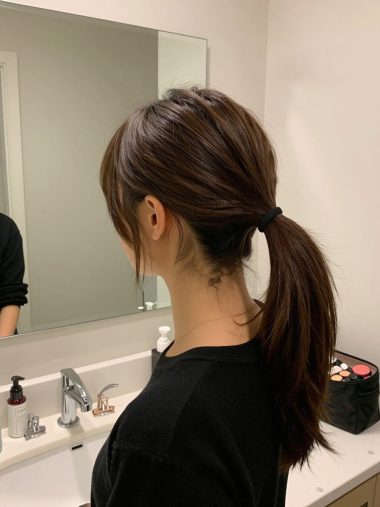 17 Cute Slick Back Ponytail Hairstyles | BeautyWayMag