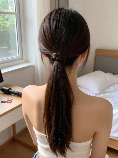 17 Cute Slick Back Ponytail Hairstyles | BeautyWayMag