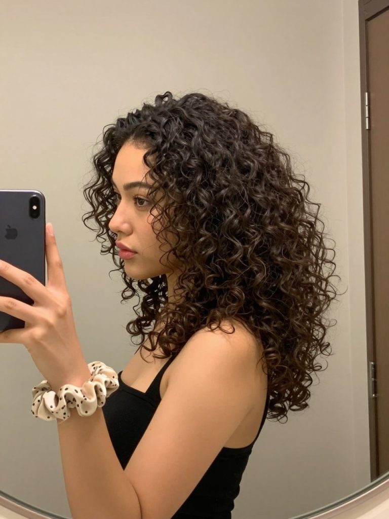 18 Side Part Hairstyles for Curly Hair | BeautyWayMag