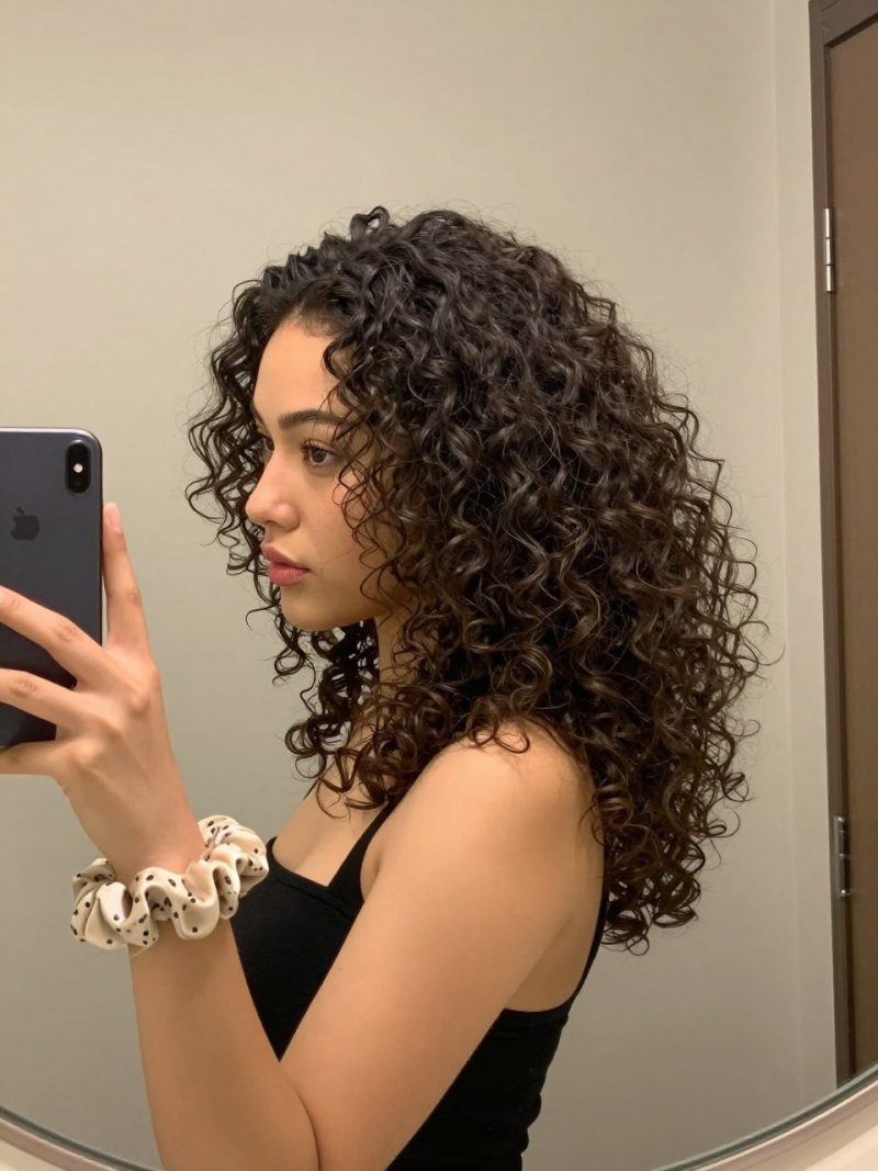 18 Side Part Hairstyles for Curly Hair | BeautyWayMag