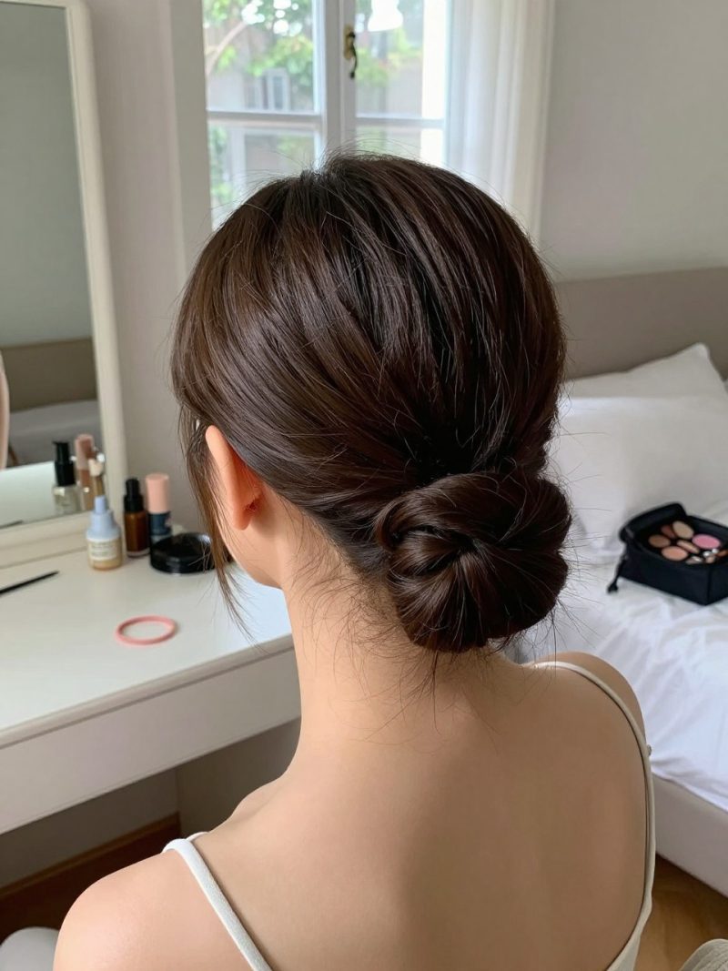 15 Sleek Slick Back Bun Hairstyles | BeautyWayMag