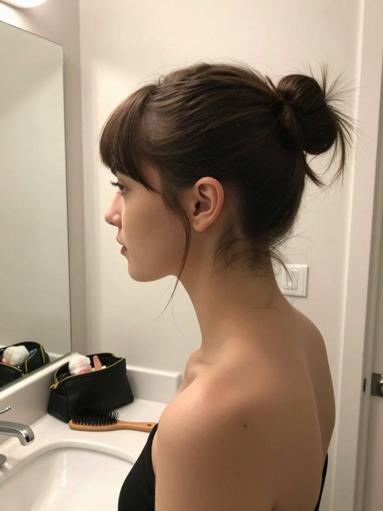 15 Sleek Slick Back Bun Hairstyles | BeautyWayMag
