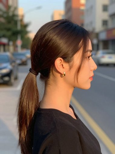 17 Cute Slick Back Ponytail Hairstyles | BeautyWayMag