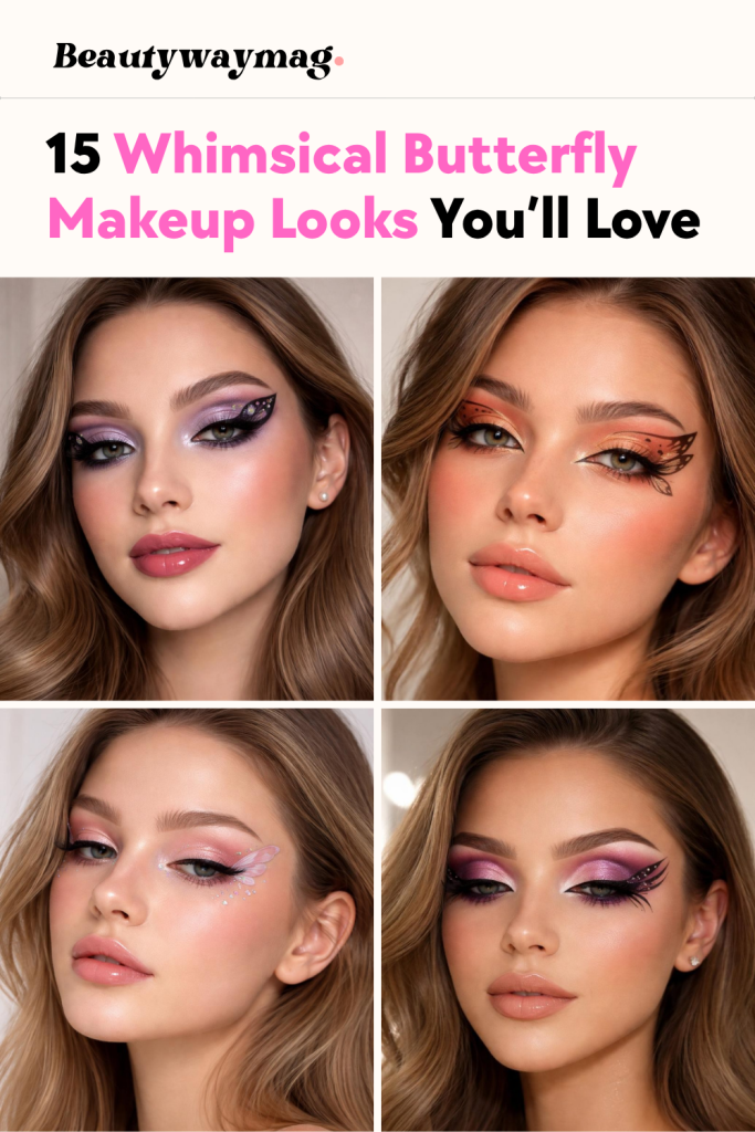 15 Butterfly Makeup Looks That Feel Whimsical and Pretty | BeautyWayMag